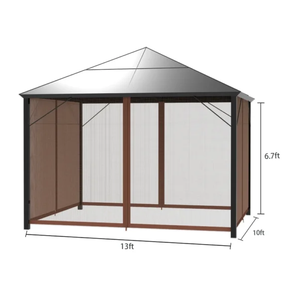 Gazebo mosquito netting - BOXING